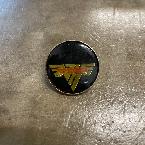 Van Halen Pin Enamel Rust And Wax Record Shop